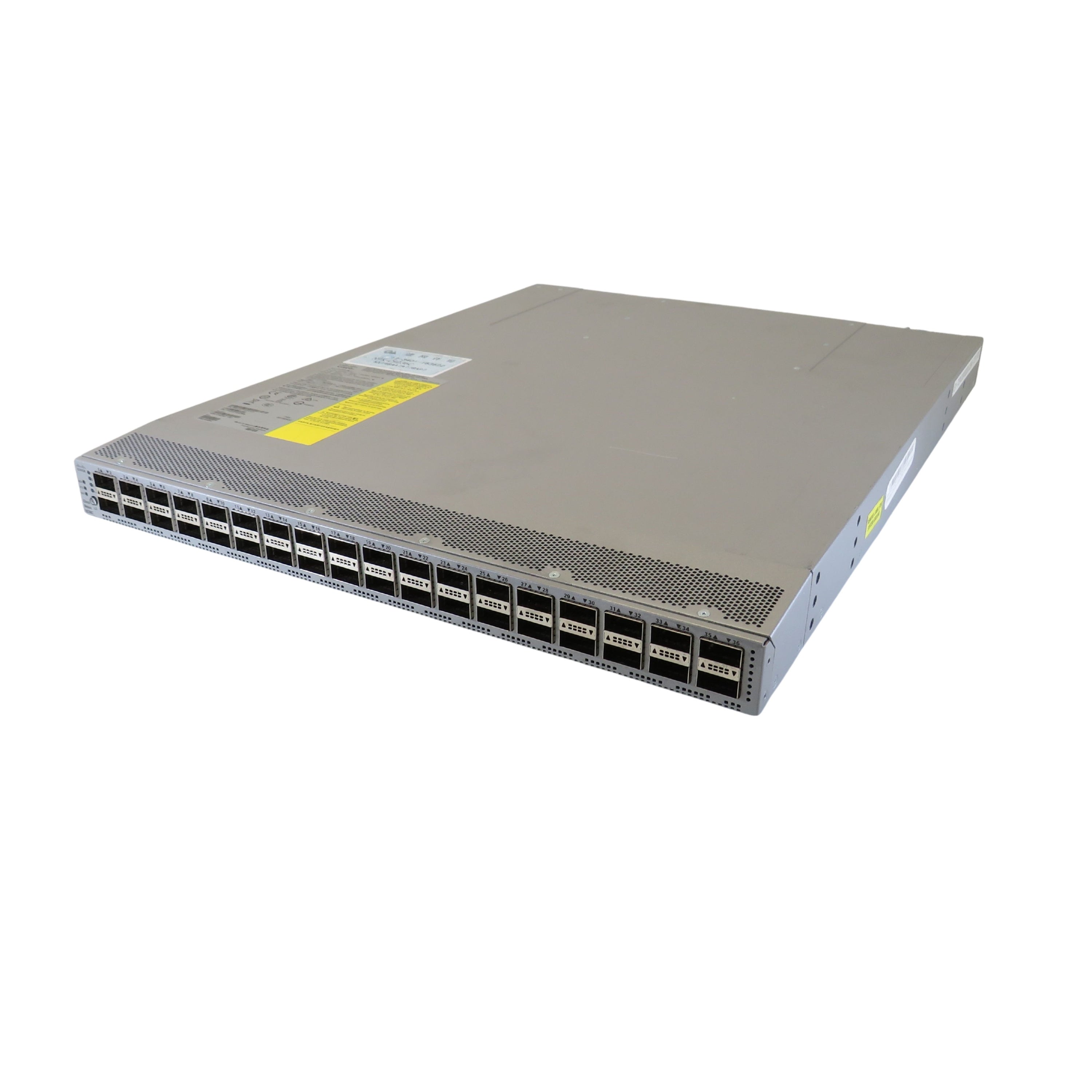 Cisco N9K-C9236C Nexus 9K Fixed with 36p 100G QSFP28 Grade B (Used - G ...